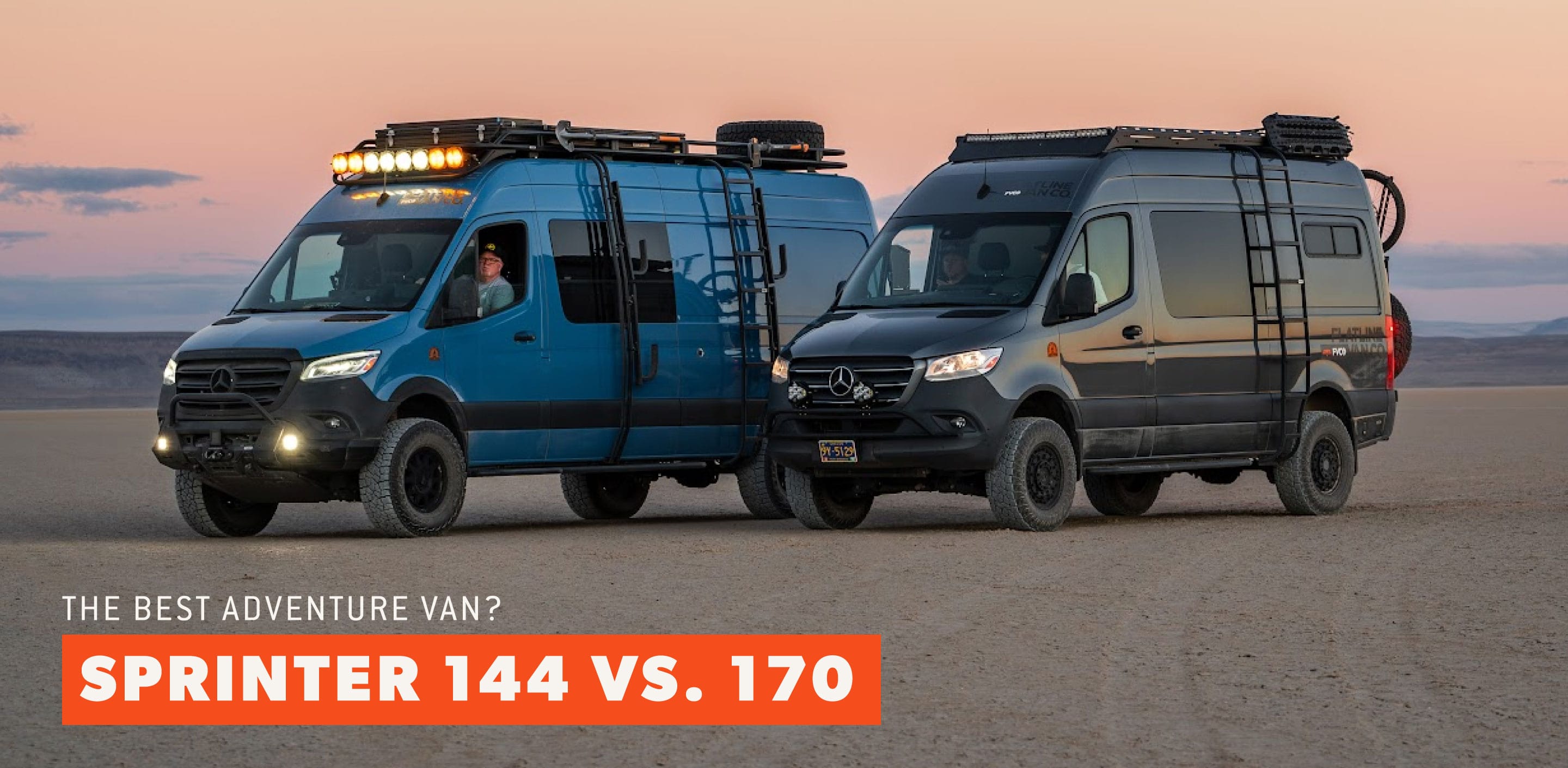 Which is the better adventure van? | Sprinter 144 vs 170