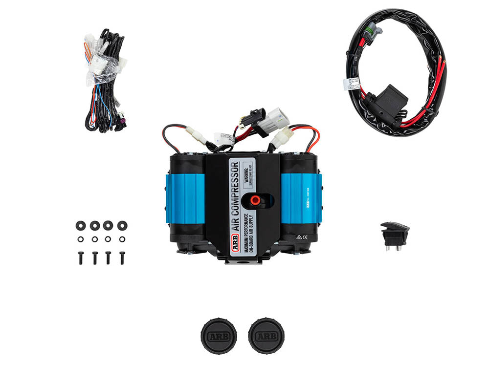 ARB Twin Motor 12V Onboard Air Compressor CKMTA12 | Flatline Van Co.