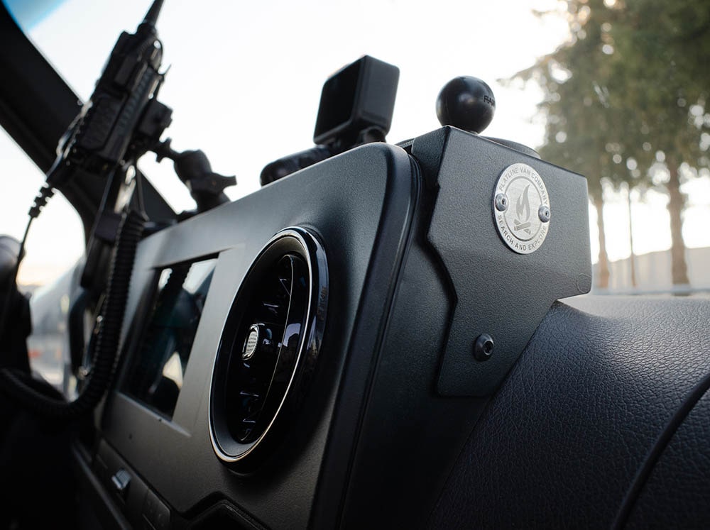 Dash Mount for Sprinter Van | Flatline Van Co.