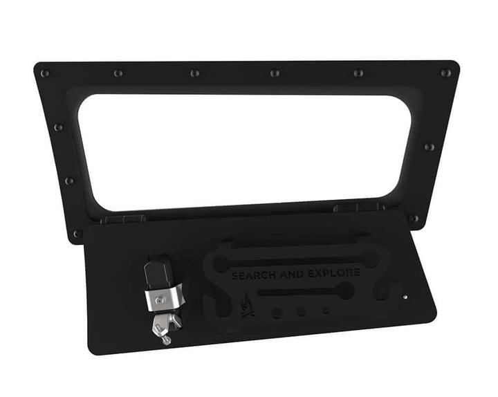 Sprinter Rear Panel Storage Locker | Flatline Van Co.