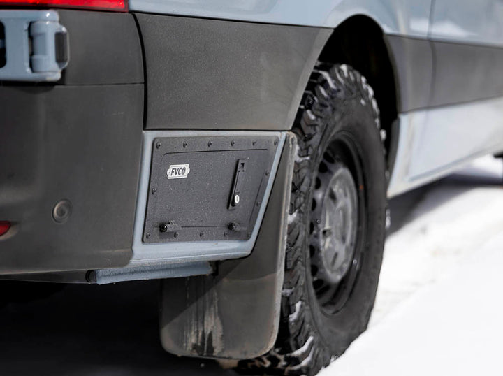 Sprinter Rear Panel Storage Locker | Flatline Van Co.