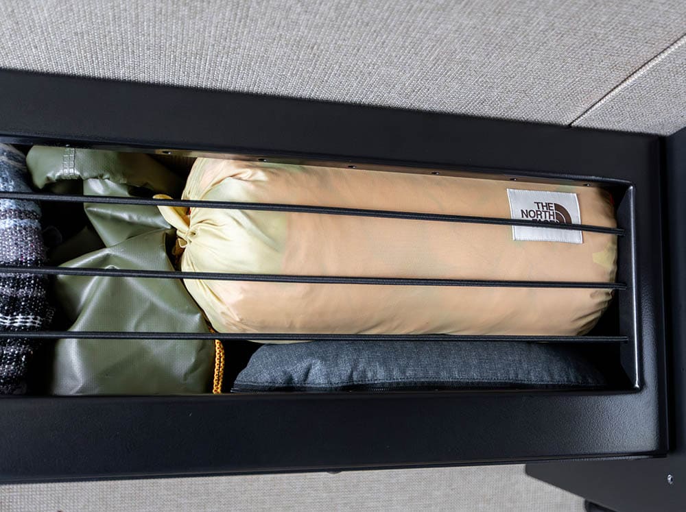 36" Open Face Upper Cabinet for Sprinter Vans
