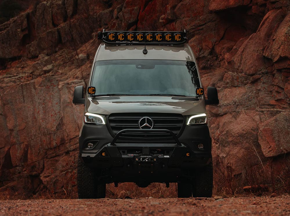 Sprinter Front Bumper 2019+ | Flatline Van Co.