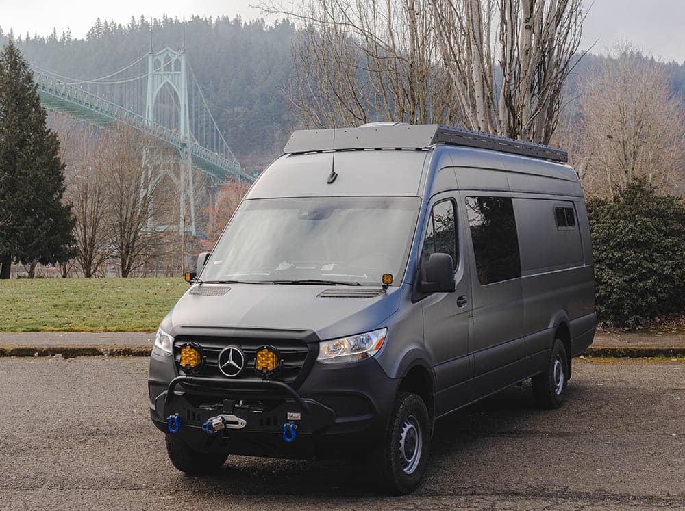 Sprinter Standard Roof Rack 170" EXT | Flatline Van Co.