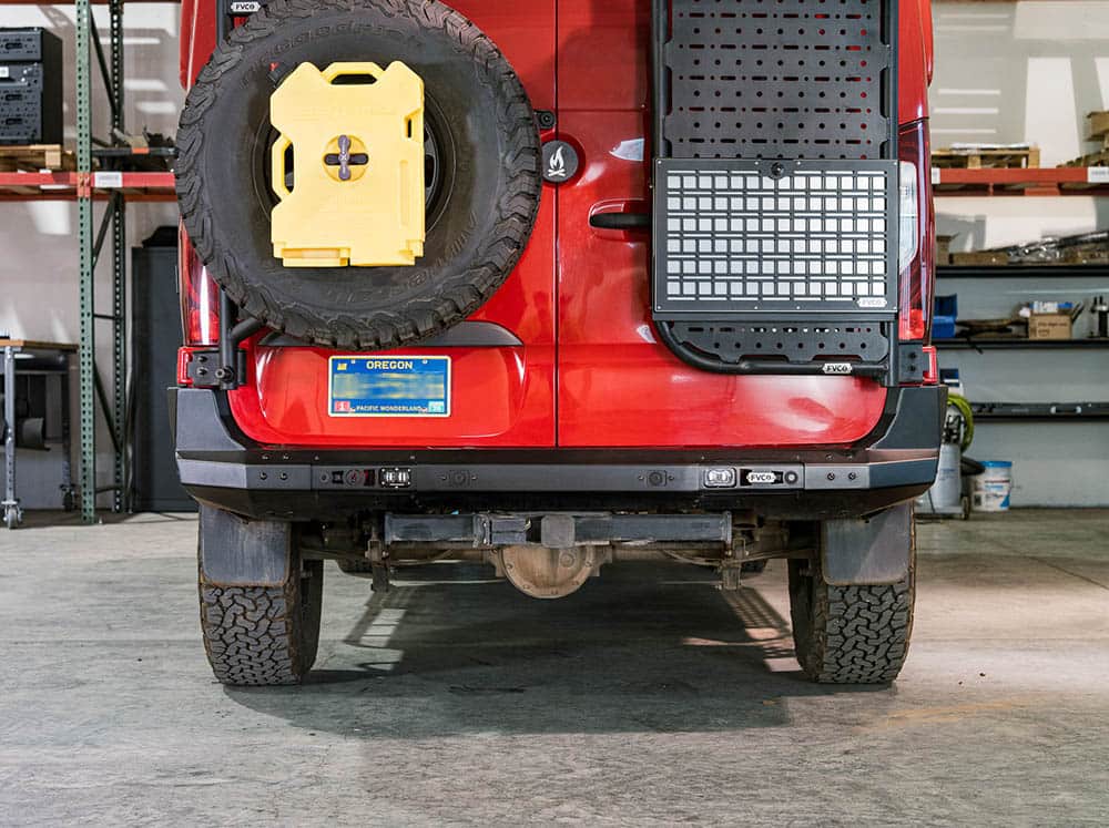 Sprinter Rear Bumper | Flatline Van Co.