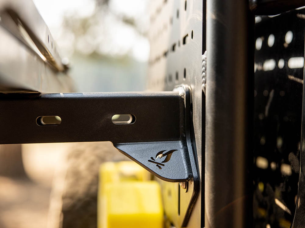 Rear Platform Mounting Posts | Flatline Van Co.