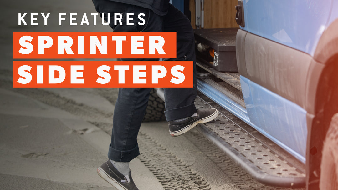 Sprinter Side Steps | Flatline Van Co.