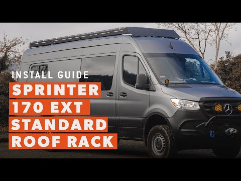 Sprinter Standard Roof Rack 170" EXT | Flatline Van Co.