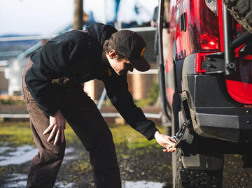 Sprinter Rear Panel Storage Locker | Flatline Van Co.