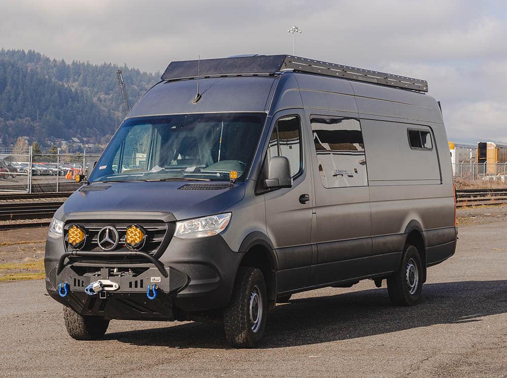 Sprinter Standard Roof Rack 170" EXT | Flatline Van Co.