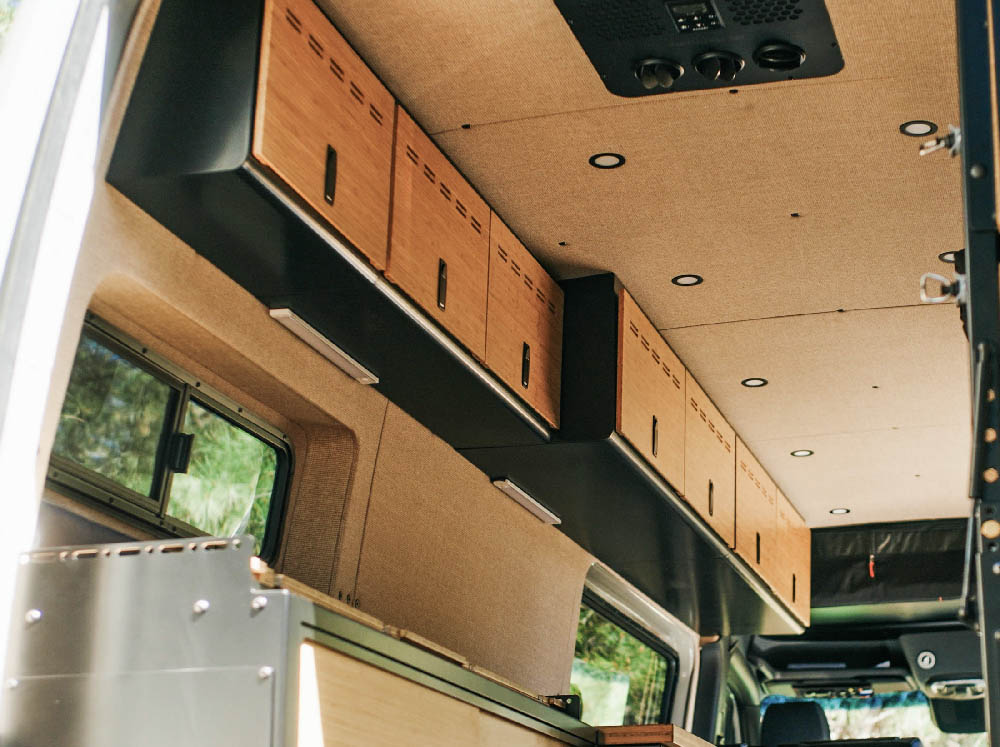 48" Sprinter Van Upper Cabinet | Flatline Van Co.
