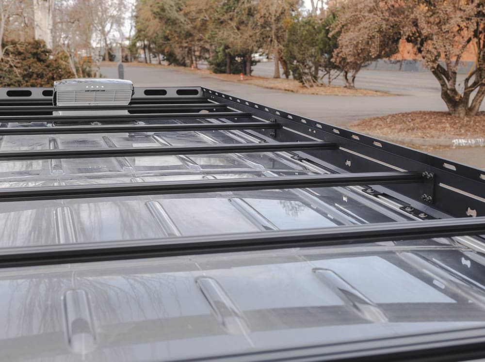 Sprinter Standard Roof Rack 170" EXT | Flatline Van Co.