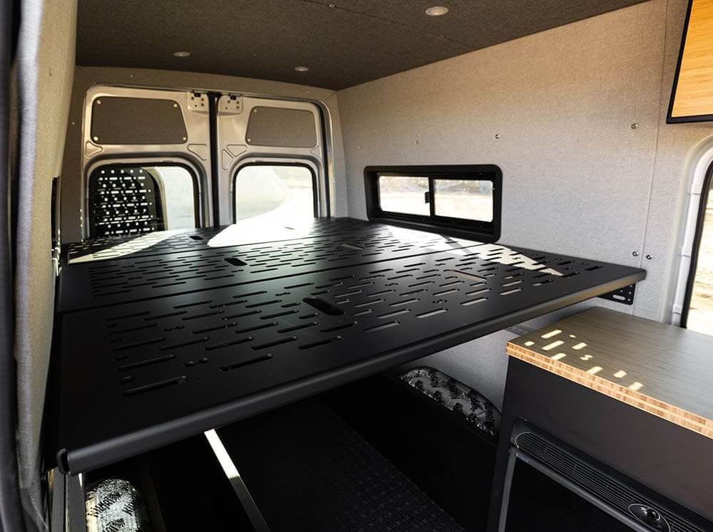 Sprinter Van Bed System - Flatline Van Co.