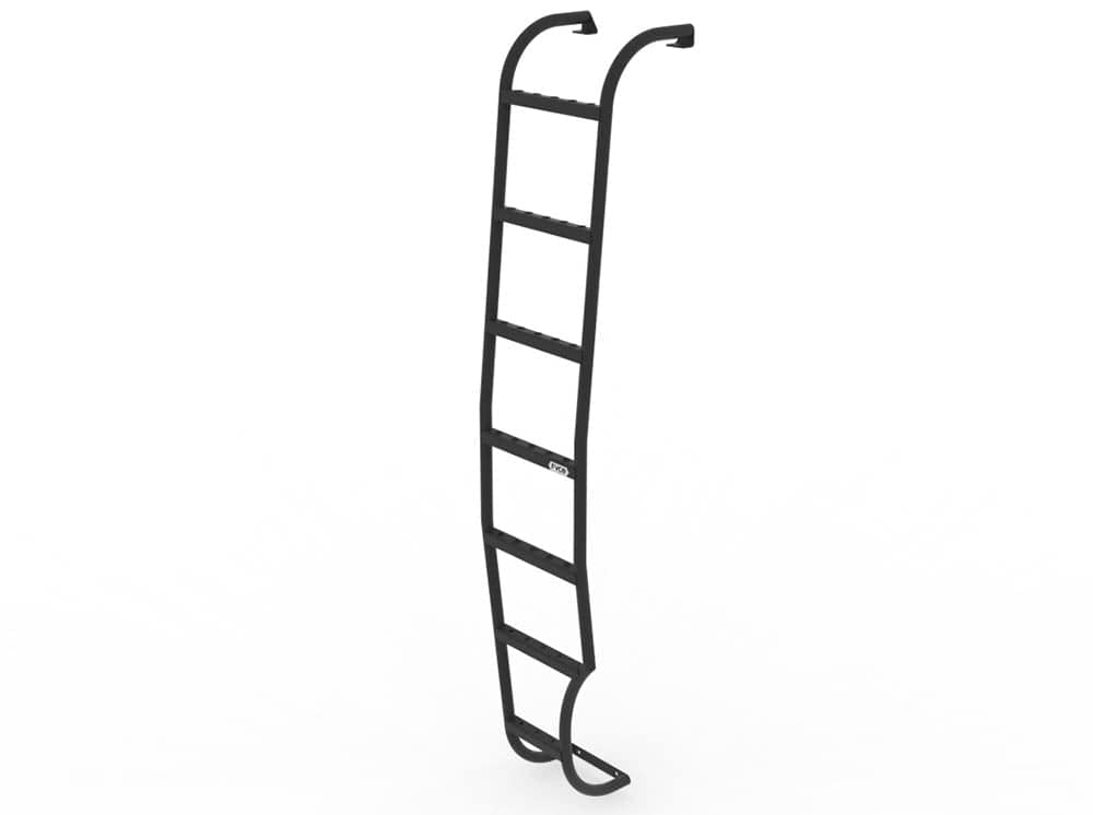 Sprinter Low Roof Wheel Wrap Side Ladder | Flatline Van Co.