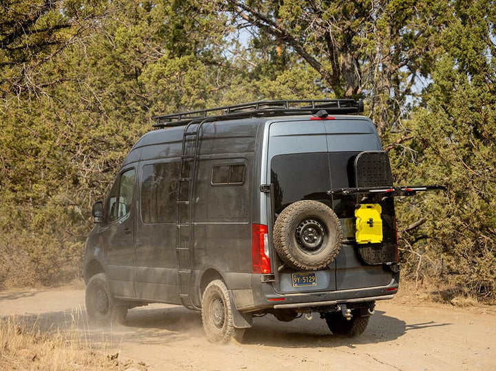 Sprinter Rear Door Platform | Flatline Van Co.