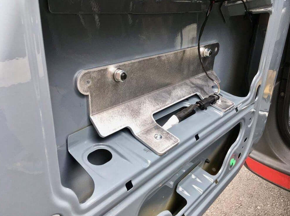 Sprinter Van Rear Ladder - Flatline Van Co.